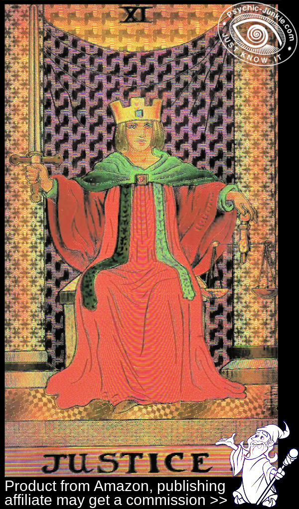 The Justice Tarot Card Reflects Our Quest For Balance And Harmony.